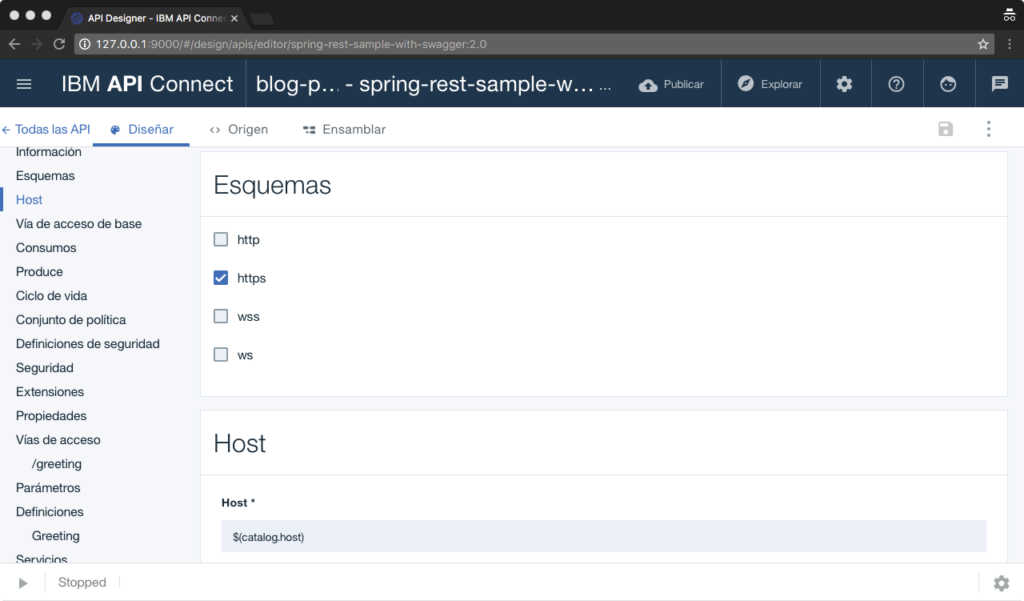 Introducción a IBM API Connect Microgateway Framework