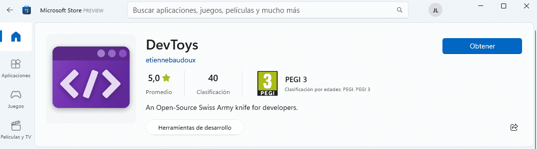 DevToys, o cómo facilitar el día a día de un desarrollador software - Profile Software Services