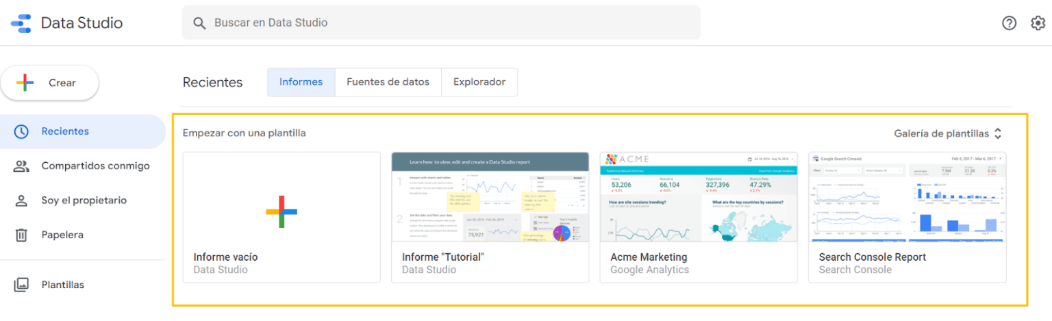 Qué es Google Data Studio y cómo crear un informe - Profile Software Services
