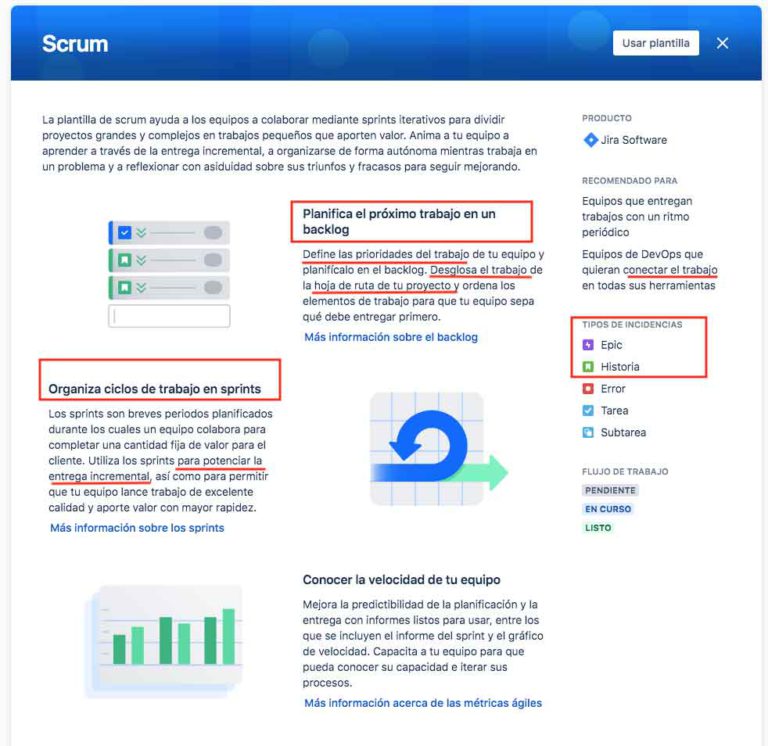Cómo empezar un proyecto con pizarra Scrum en Jira Cloud
