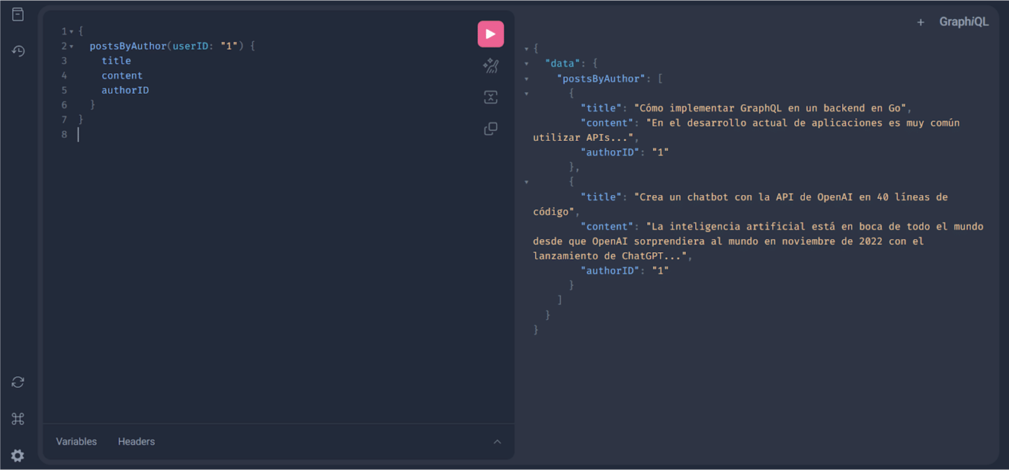 Cómo implementar GraphQL en un backend basado en Go - Profile Software Services